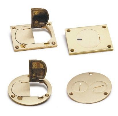 Floor Boxes and Covers for concrete boxes, Carpet Flanges