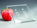 Low Iron Paintable - Clear Glass Switchplates
